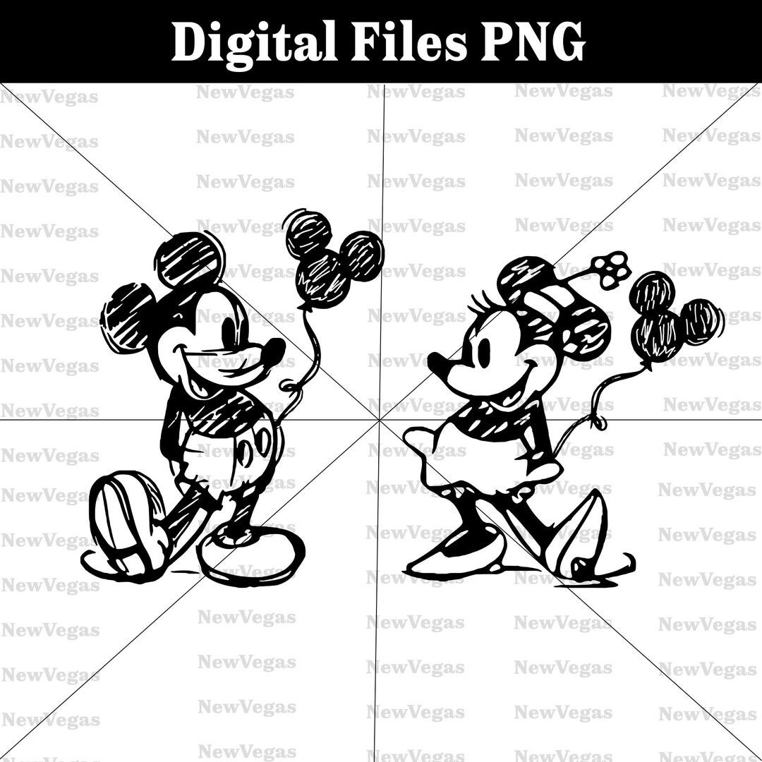 Checkered Mouse PNG, Mickey Minnie Mouse Png, Magical Mouse Png, Retro ...