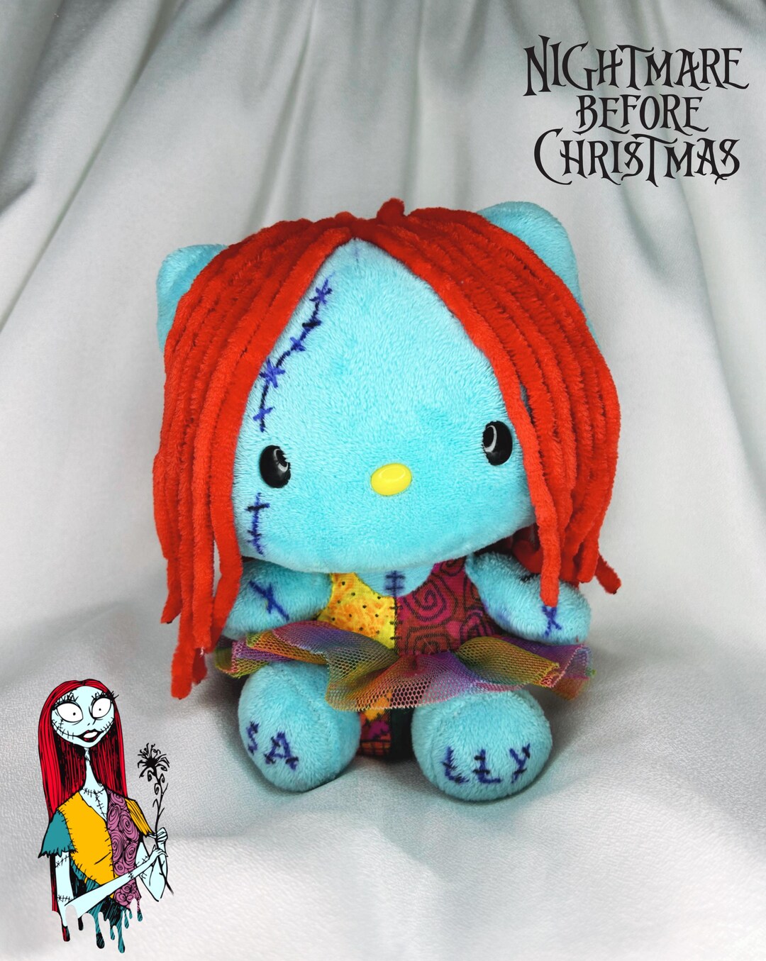 Hello Kitty Sally Jack Tim Burton the Nightmare Before Christmas Plush ...