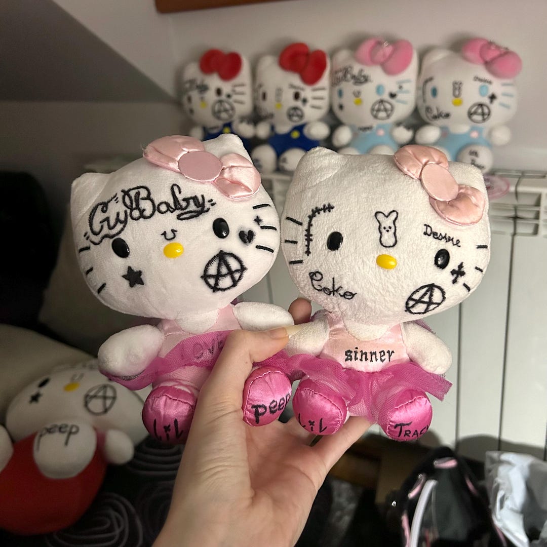 Lil Tracy Lil Peep Plush Plushie Toy Gothboiclique Matching Christmas ...