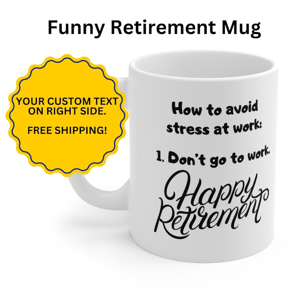 Personalized Funny Retirement Gift, Gift for Retirement 2024, Boss ...