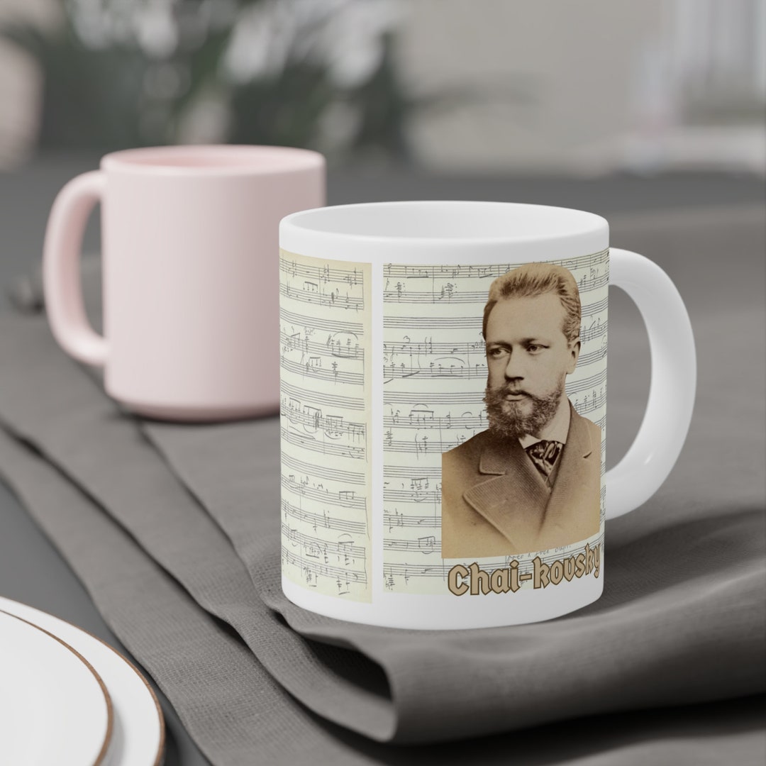 Chai-kovsky" Tchaikovsky Swan Lake Sheet Music Mug - Musical and Punny ...