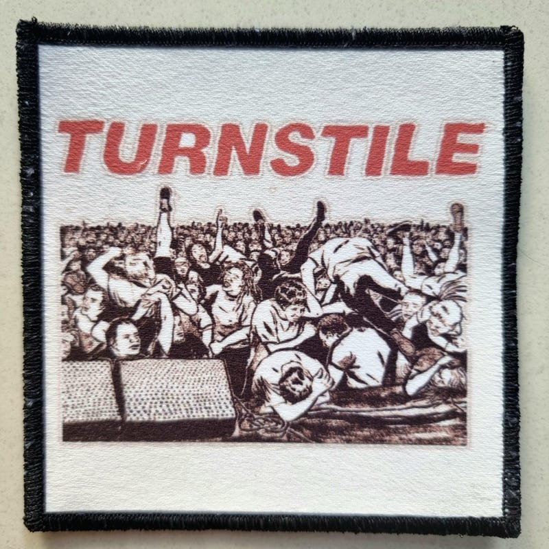 Patch Turnstile - Etsy UK