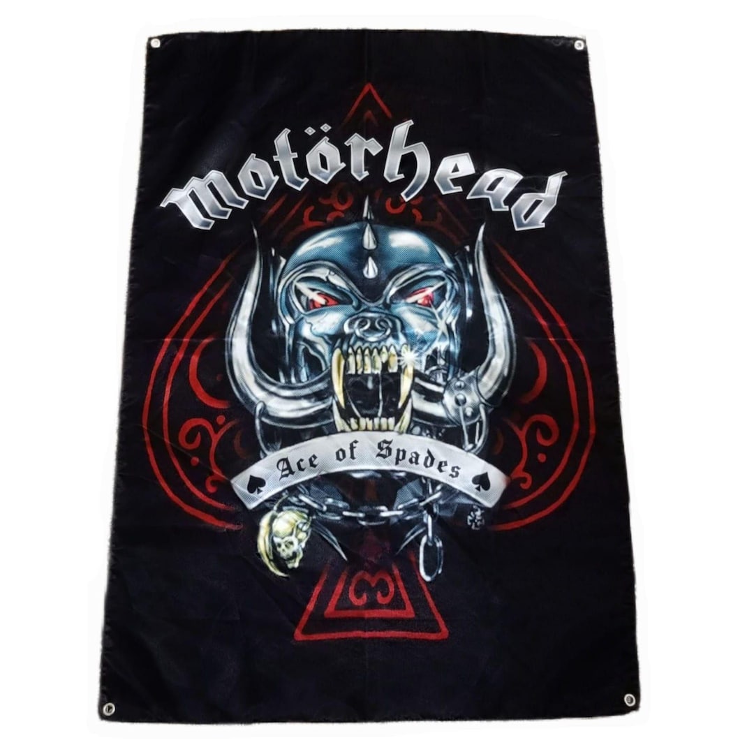 MOTORHEAD - Ace of Spades - Wall Flag / Textile Poster - Etsy