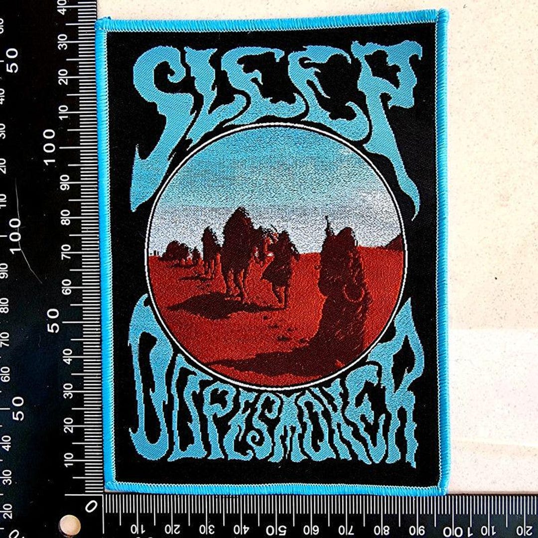 SLEEP - Dopesmoker - (blue Border) Woven Patch -stoner Doom - Etsy