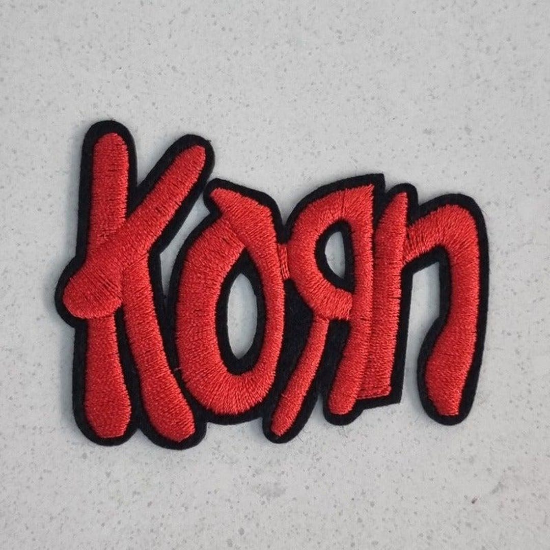 KORN - Logo (red) - Patch - Etsy