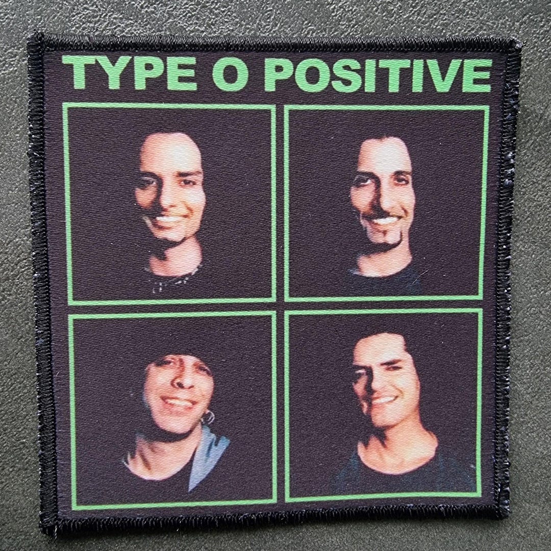 TYPE O POSITIVE - Patch - Etsy