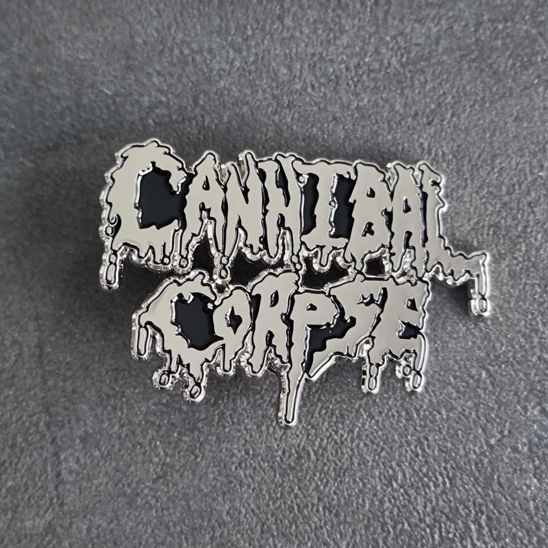 CANNIBAL CORPSE Old Logo Enamel Pin - Etsy