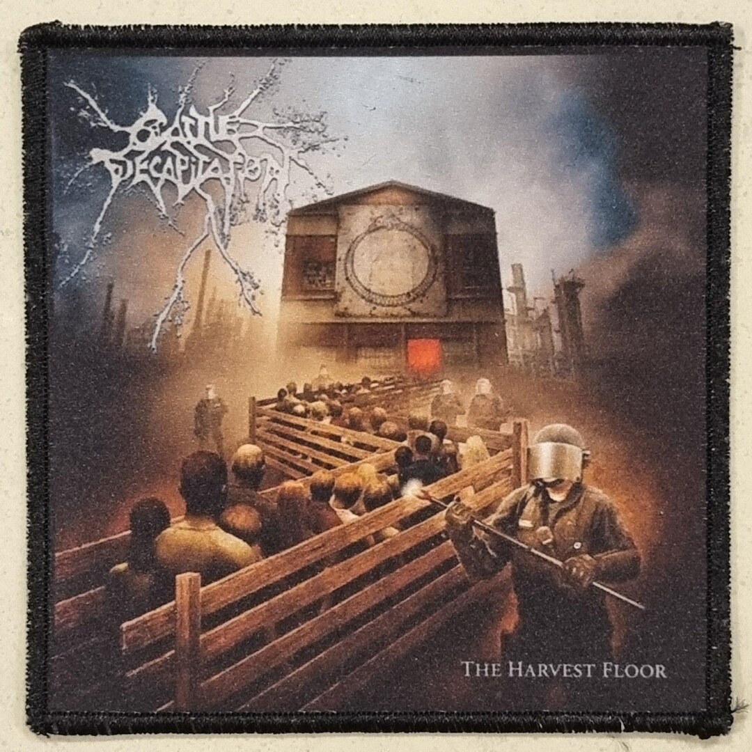 CATTLE DECAPITATION - the Harvest Floor - Patch - Etsy