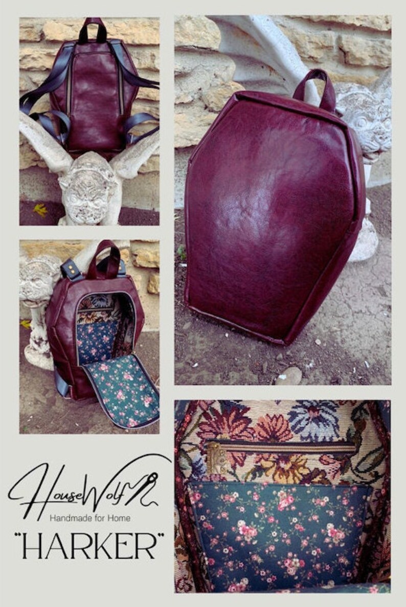 Harker Backpack PDF Sewing Pattern - Etsy