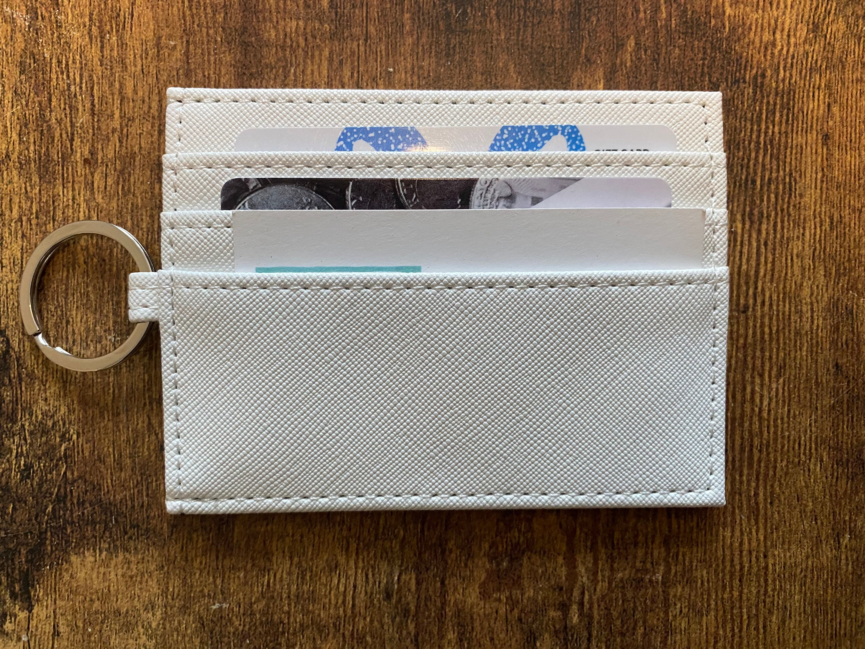 Heart Confetti Card Wallet, Pink Card Holder, Pink Card Wallet, Wallet ...