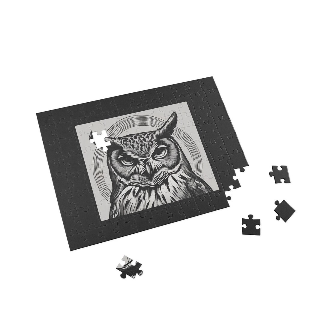 Stoic Owl Wisdom Puzzle 96, 252, 500, 1000-piece - Etsy