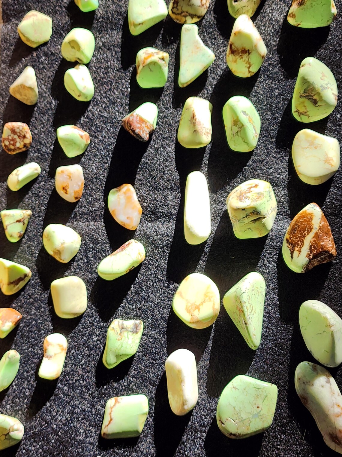 Lemon Chrysoprase(lime Magnesite) Tumble Stone - Etsy Canada