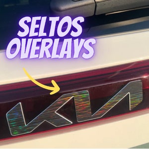 Kia Emblem Overlays (front & Back) K5/sportage/ev6/ev9/forte/stinger/soul/carnival/sorento ...
