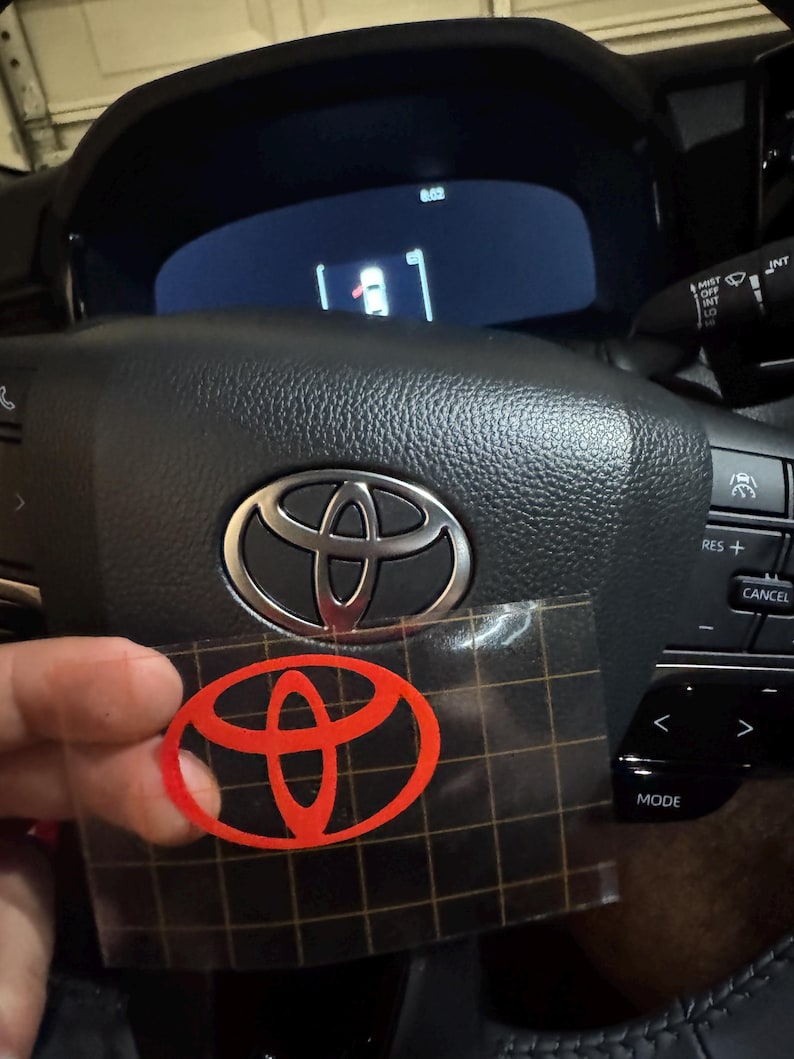 Toyota Camry 2025+ Steering Overlay Stickers – Custom Colors - Etsy