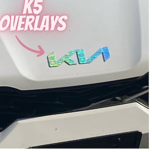 Kia Emblem Overlays (front & Back) K5/sportage/ev6/ev9/forte/stinger/soul/carnival/sorento ...