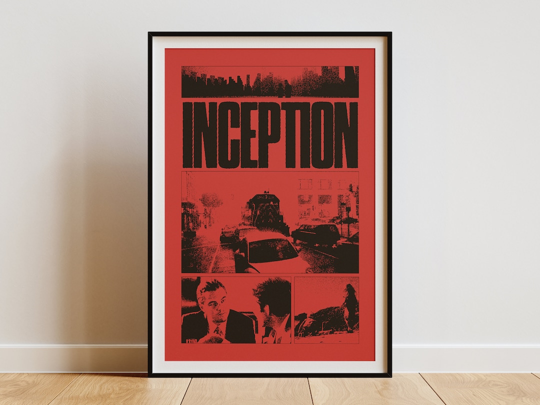 Inception Movie Poster Digital Download Wall Art, Digital Print, Home ...
