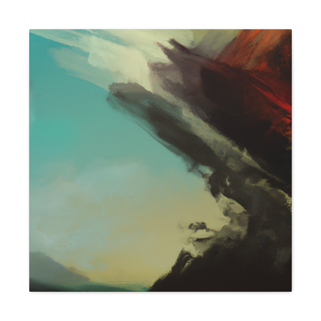 Alexandre Beaumont-duchamp Digital Abstract Art Canvas Ethereal Hues ...