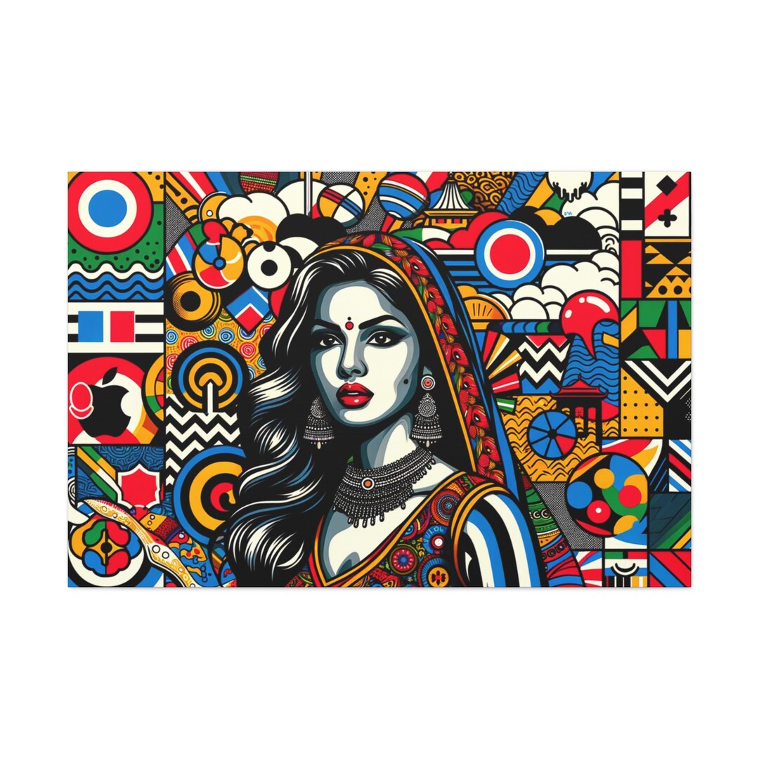 Cultural Pop Tapestry Pop Wall Art Portrait - Etsy
