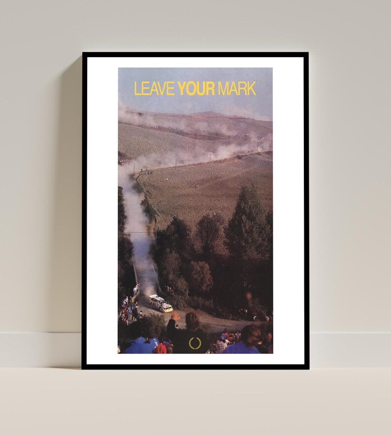 Group B Rally Poster – Motorsport Wall Art | Vintage Rally Art Print ...