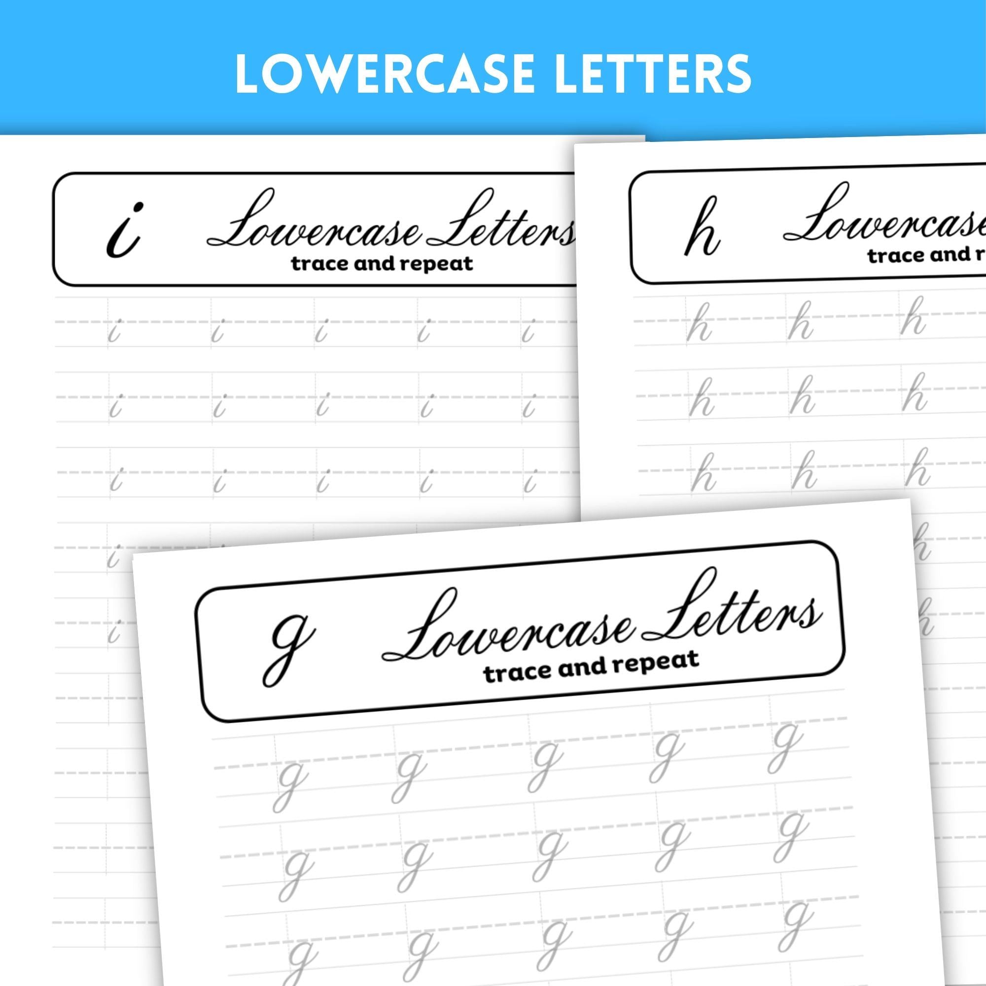 Basics of Calligraphy Practice | Modern Calligraphy | Alphabet Cursive ...