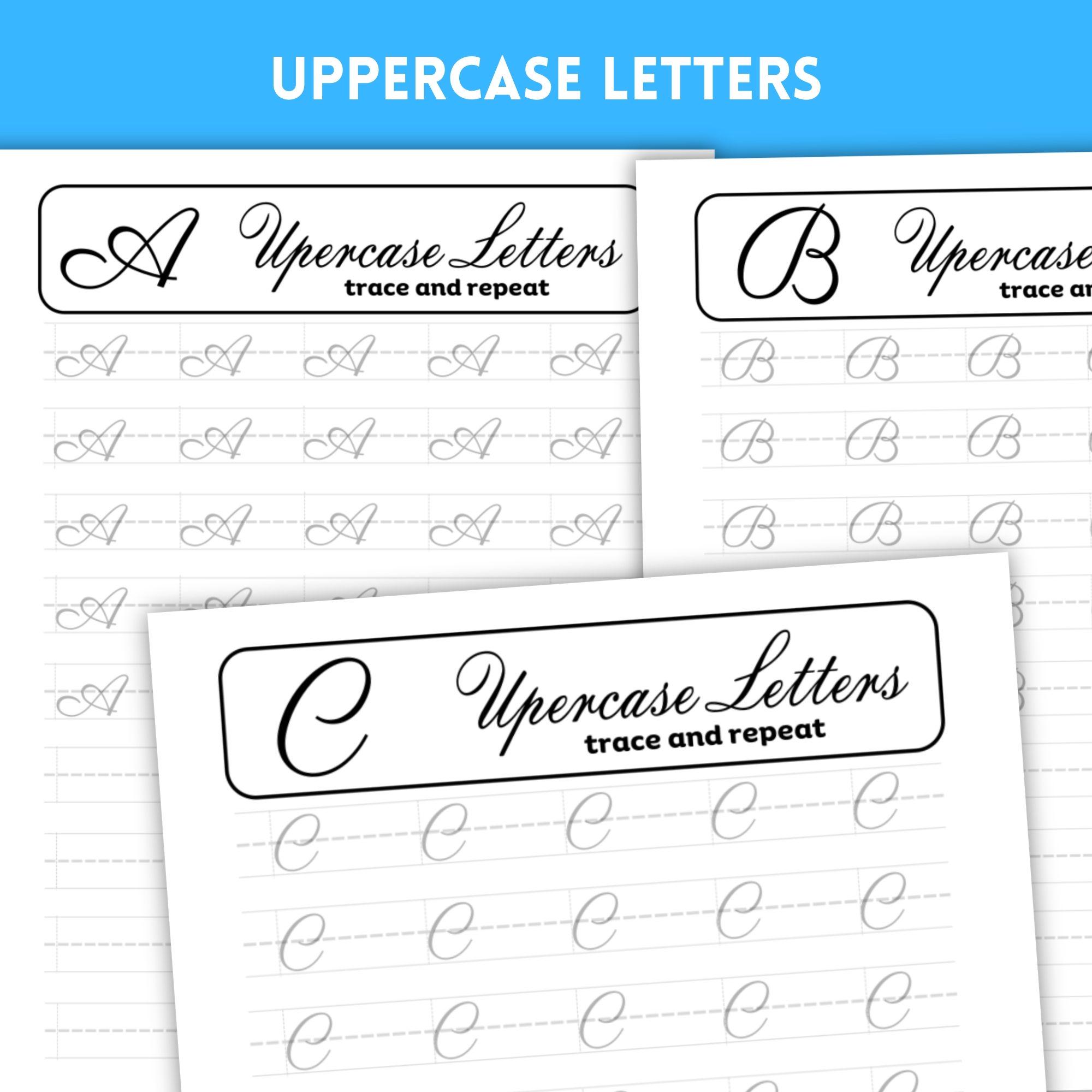 Basics of Calligraphy Practice | Modern Calligraphy | Alphabet Cursive ...