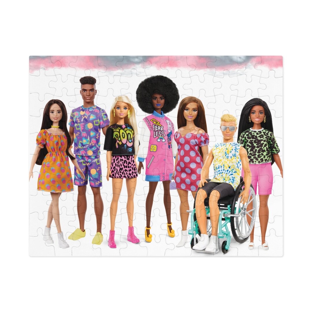 Barbie Puzzle 30, 110, 252, 500-piece - Etsy