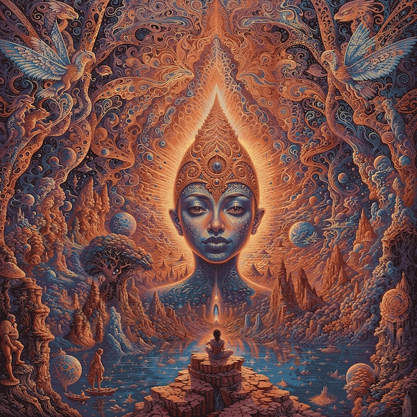 Dmt Art - Etsy