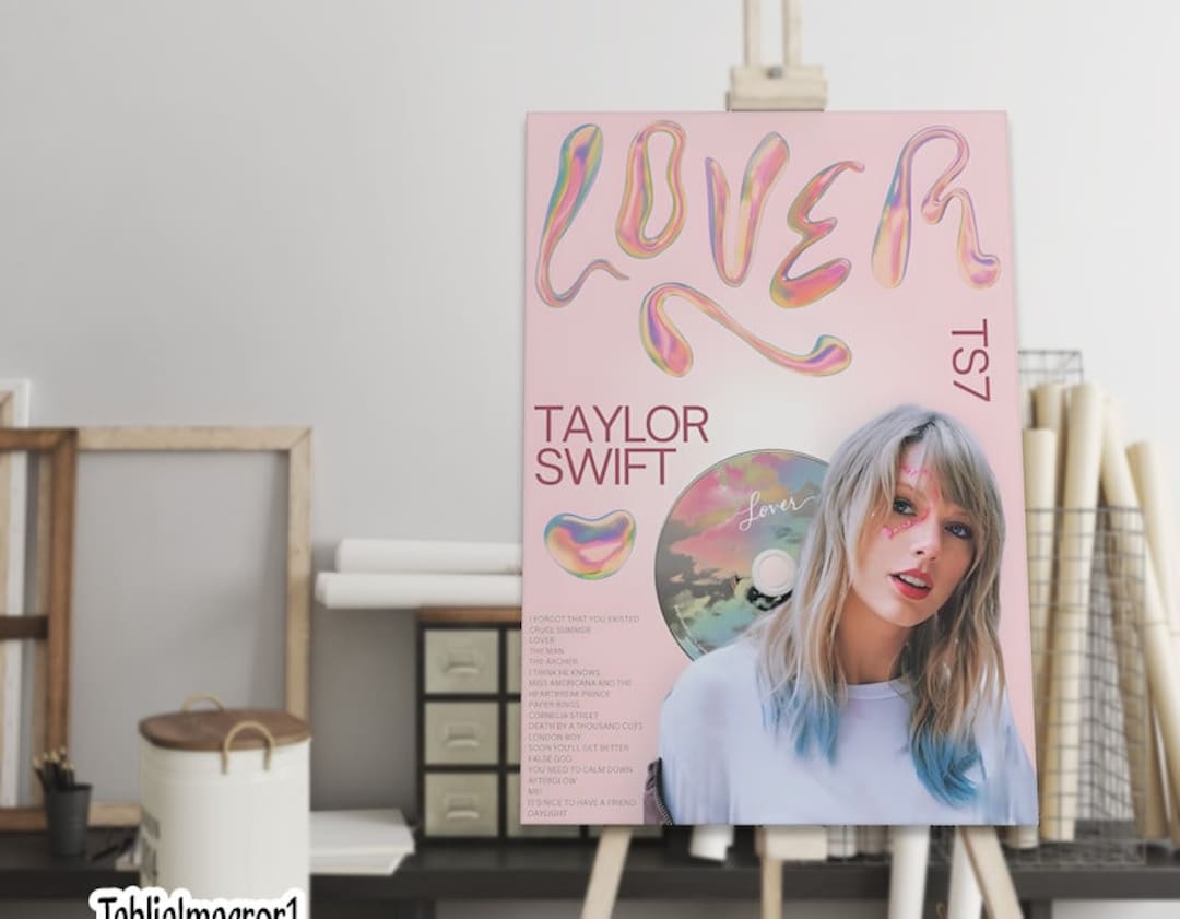 Taylor Swift Lover Poster, Taylor Swift Canvas Print, Taylor Swift ...