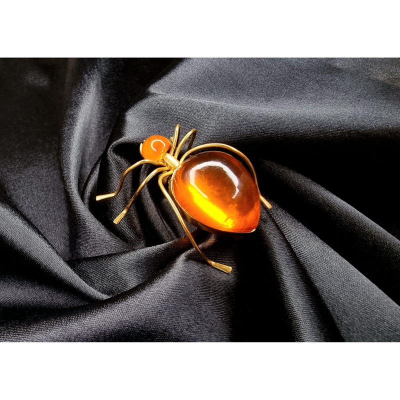 Amber Pin - Etsy