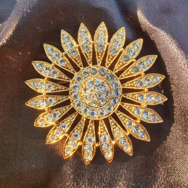 Gold Brooches - Etsy
