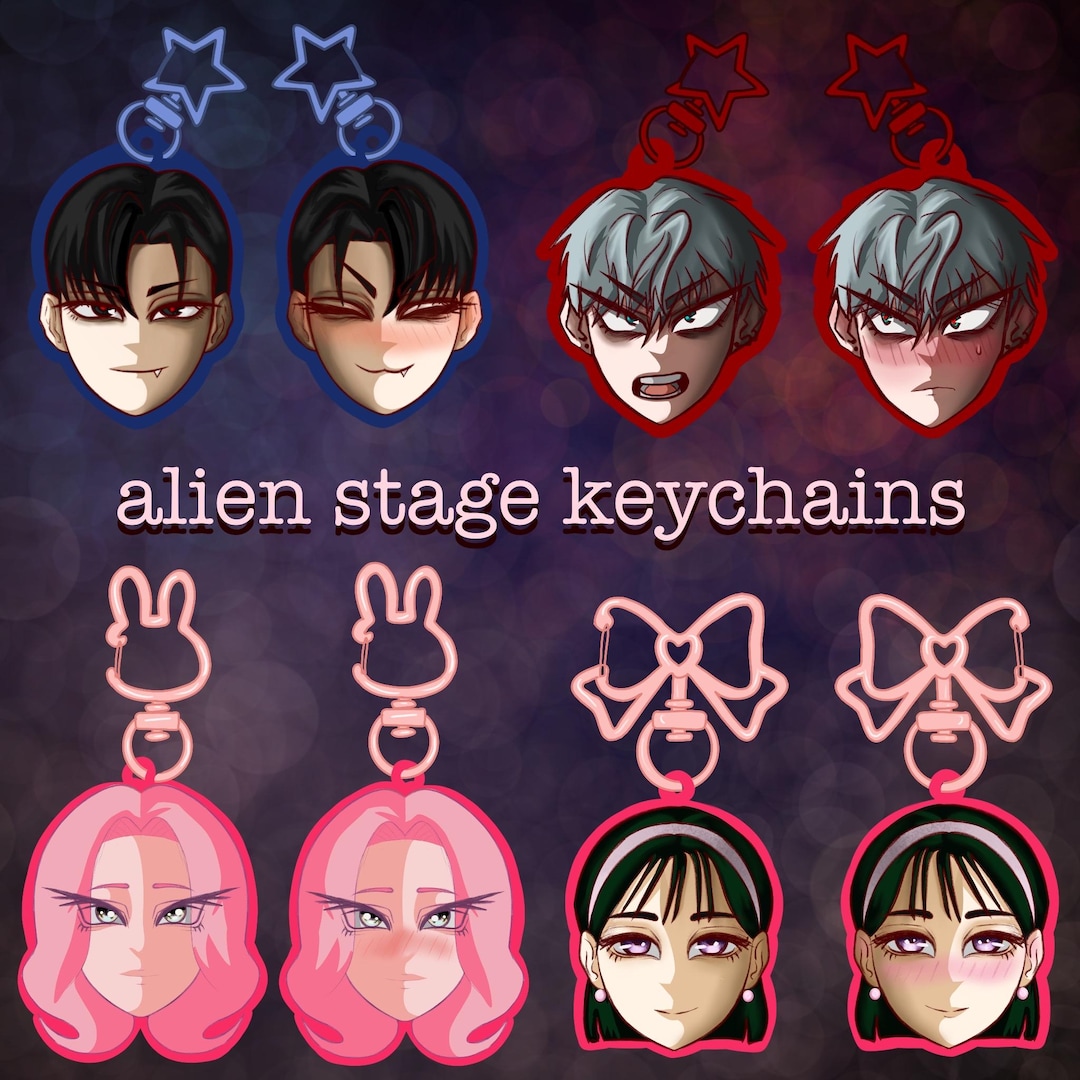 Alien Stage Keychains (fan-made) - Etsy