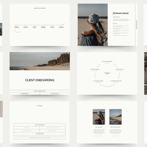 Social Media Client Onboarding Template Customise in Canva Minimalist ...