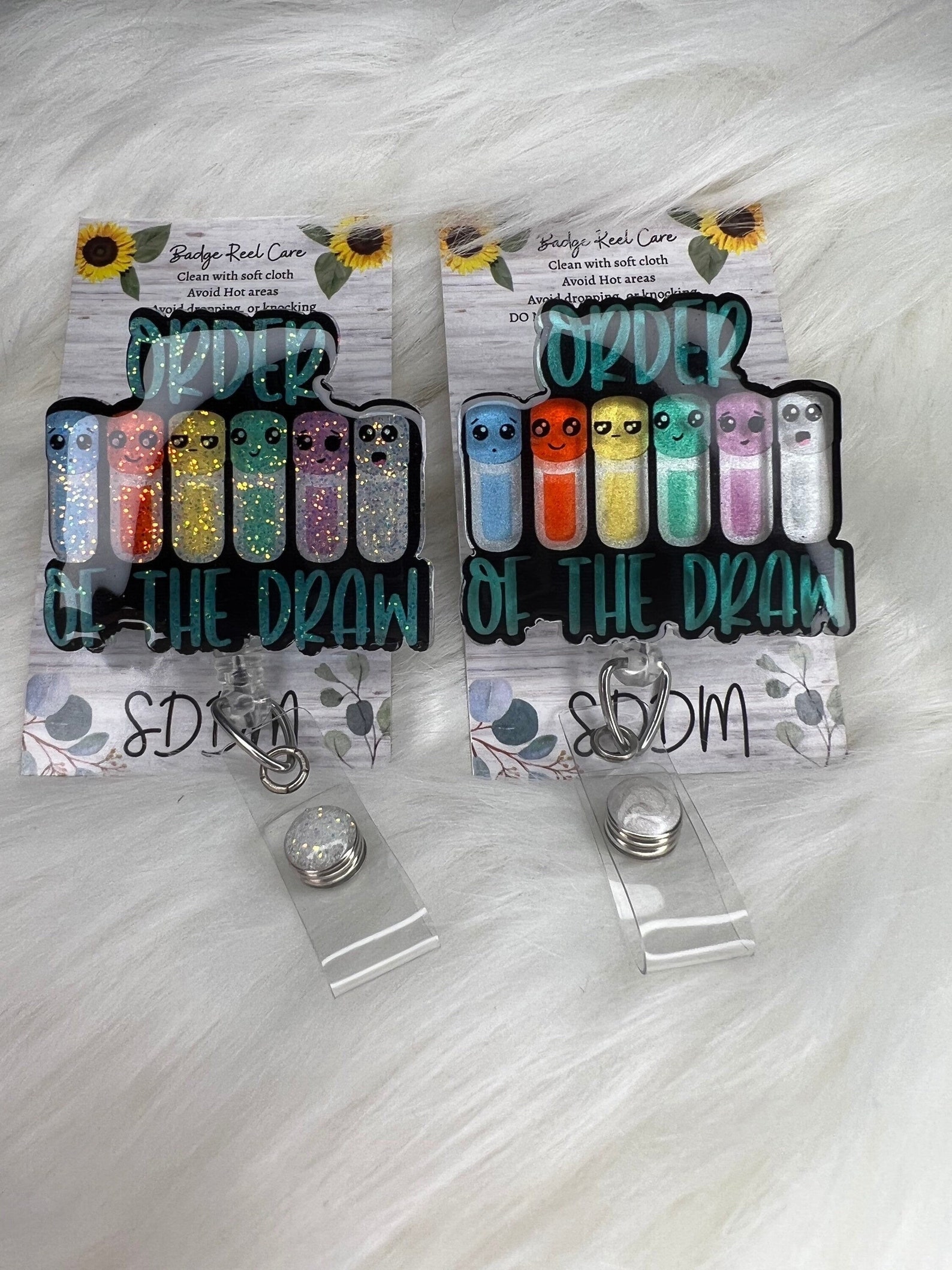 Order of the Draw Badge Reel-cute Badge Reel-nurse-lpn-rn-gifts for Her ...