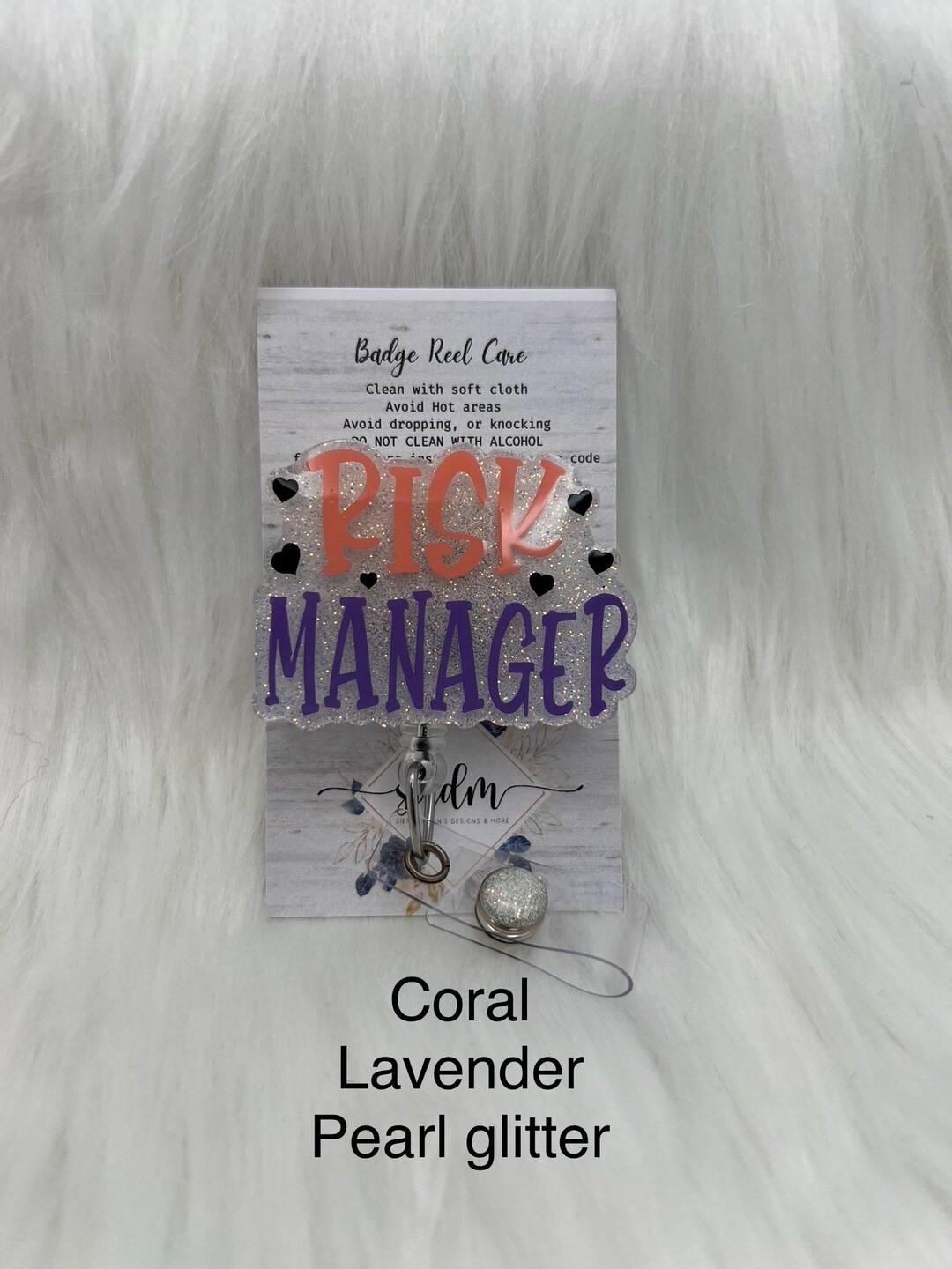 Risk Manager Badge Reel: Alligator, Belt, or Lanyard Clip - Etsy