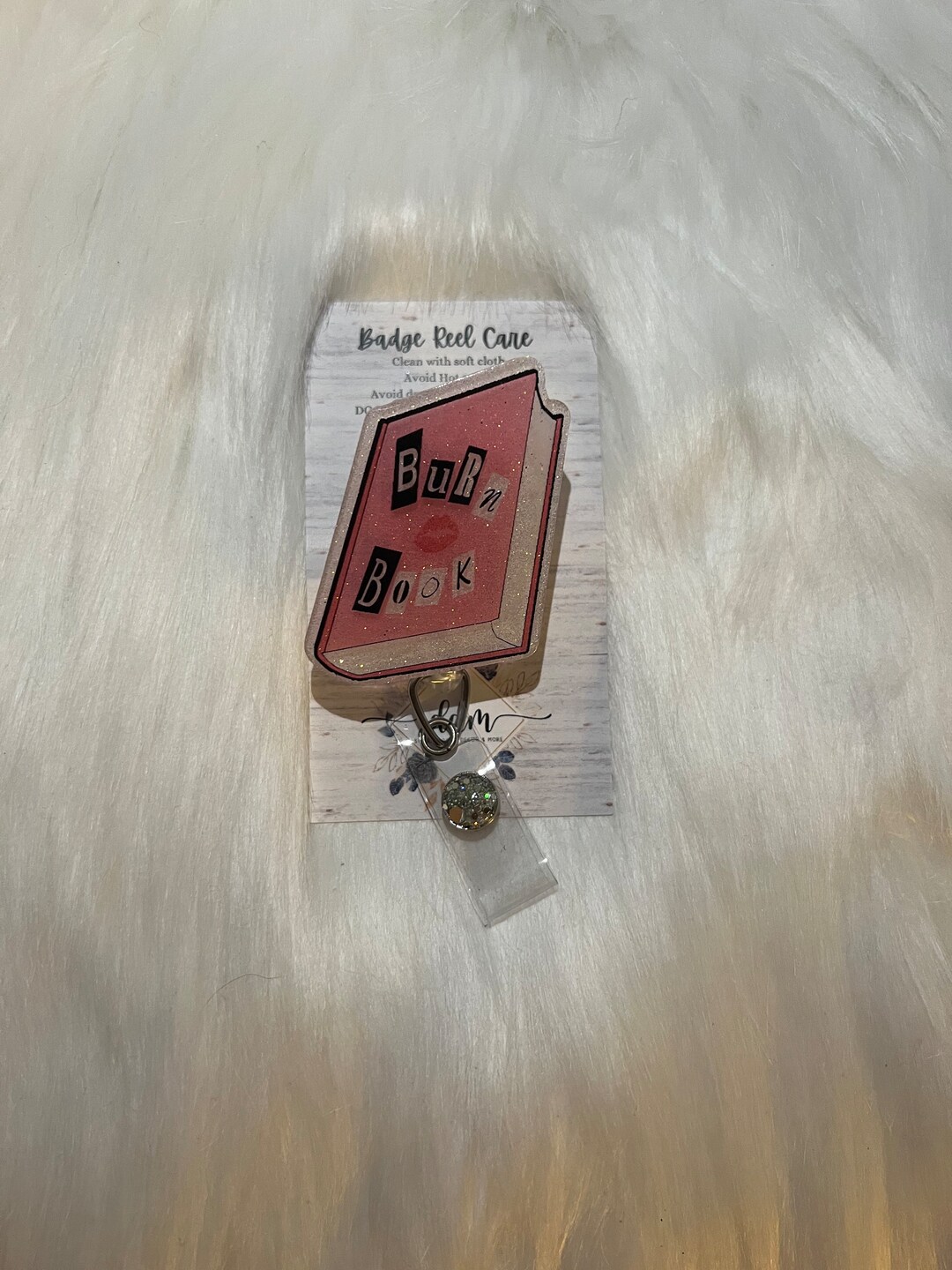 Burn Book-badge Reel-cute Badge Reel-nurse-lpn-rn-gifts for Her-nurse ...