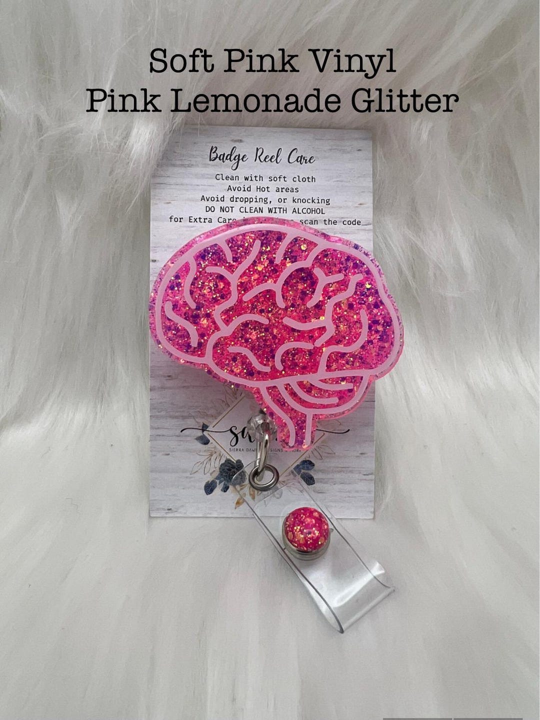 Brain Badge Reel: Neuro Nurse Gift, Neurology, CNA, RN - Etsy