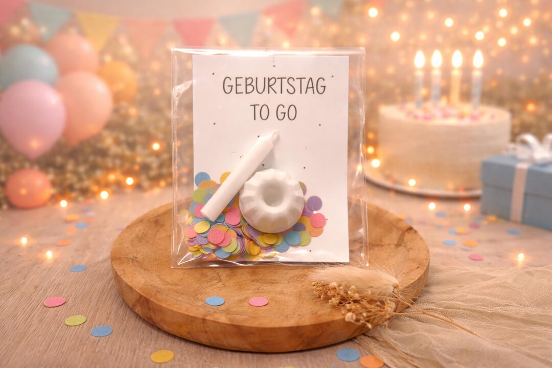 Birthday to Go - Birthday in a Bag - Little Something Birthday - Bundt ...