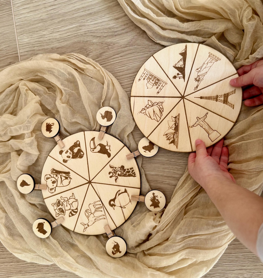 Continents Learning Children - Continents , Montessori Toys Children ...