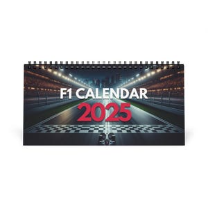 F1 2025 Desktop Calendar: Experience the Thrill of Racing in Style next ...