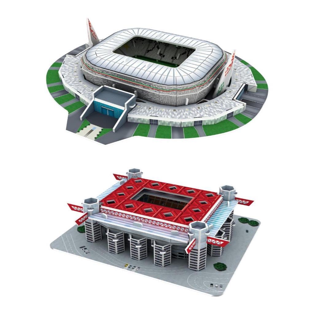 10 Football Stadiums Puzzle 3D | Realistic Soccer Stadium Models | Camp ...