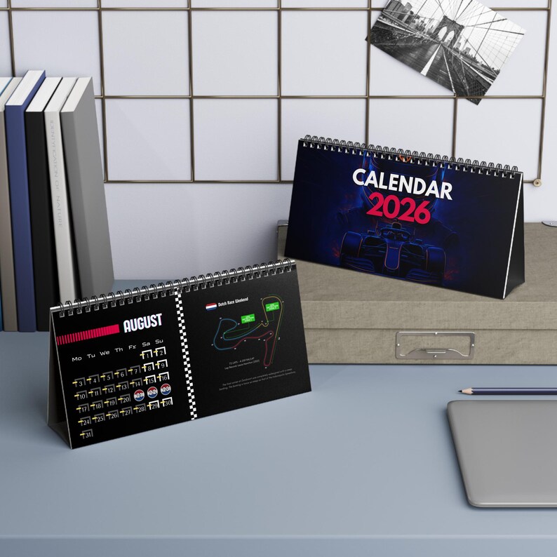 Racing 2026 Desktop Calendar: Experience the Thrill of Racing in Style ...