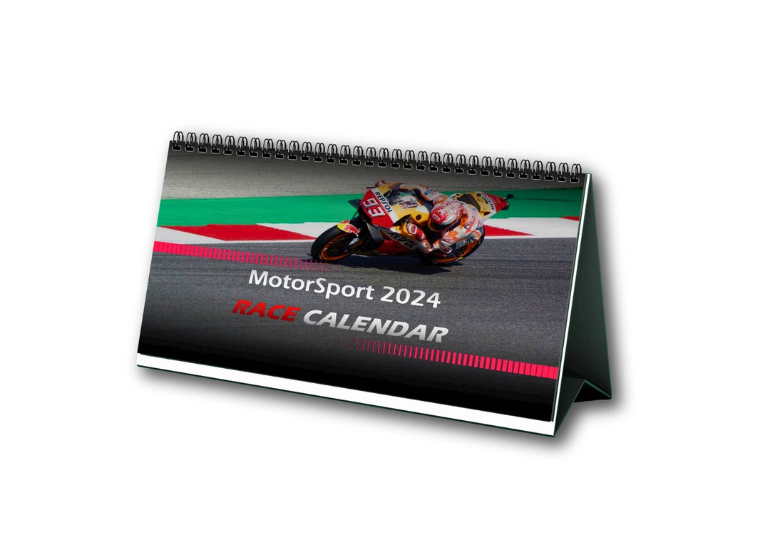 Motorsport Desk Calendar 2024 Marc Marquez Edition: Experience the ...
