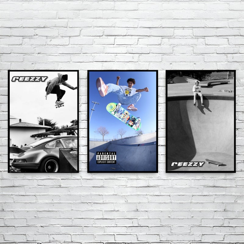 Skateboard Poster - Etsy