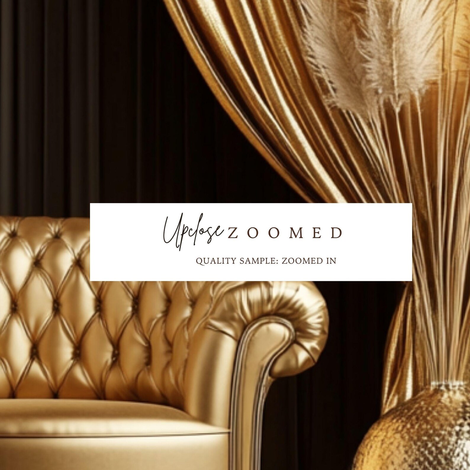 Gold Black Backdrop, Chair Backdrop, Curtains, Luxury Backdrop, Elegant ...