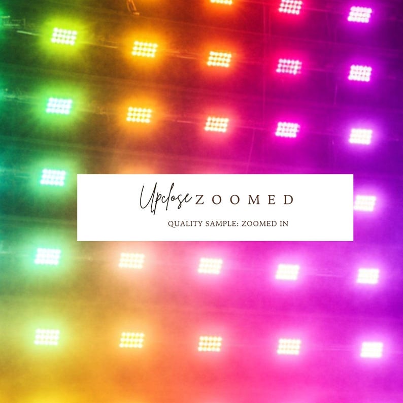 Rainbow Lights Backdrop, Colorful, Stage Lights, Indoor Stage ...