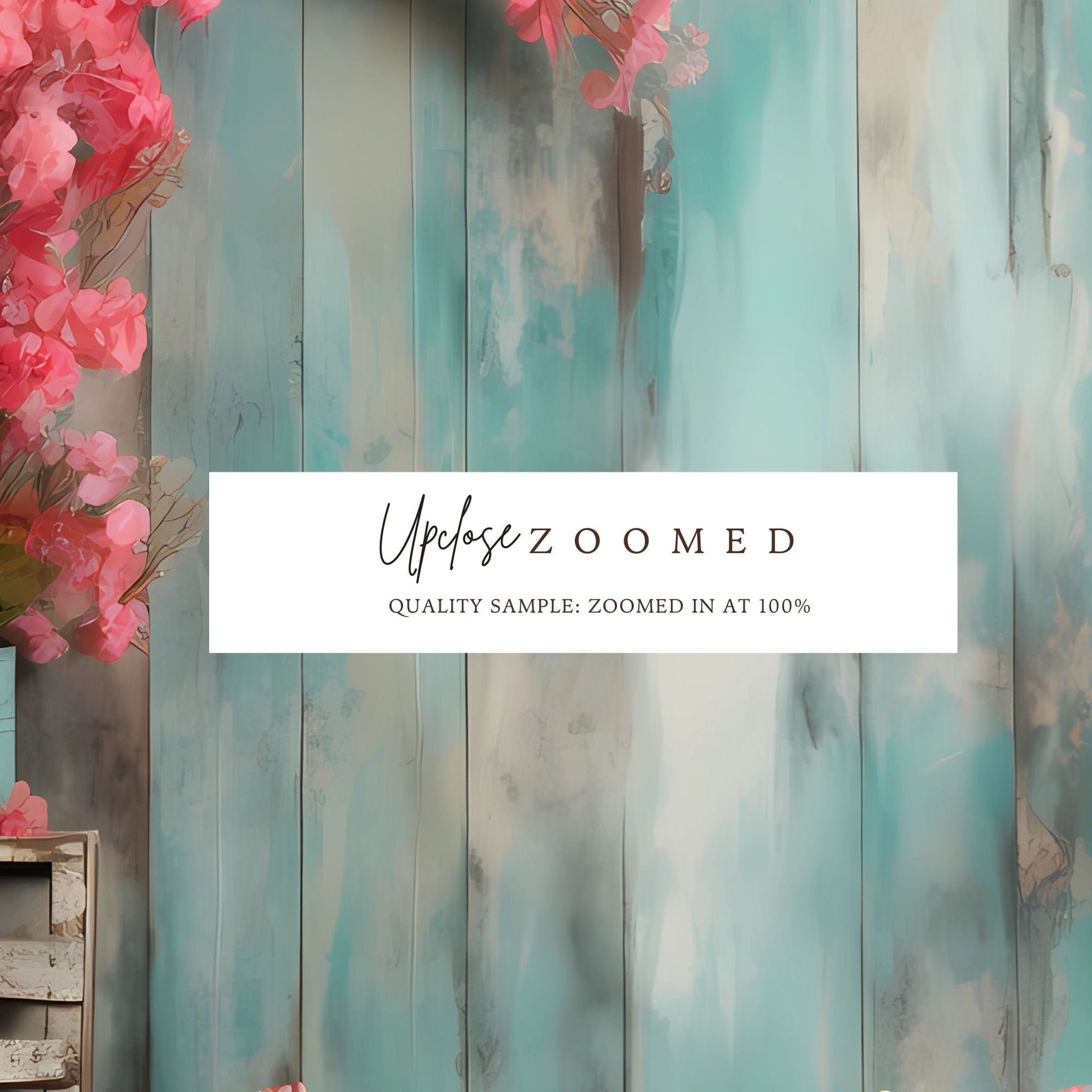 Rustic Wood Backdrop, Farm, Aqua Blue Pink, Photography Backdrop, Photo ...