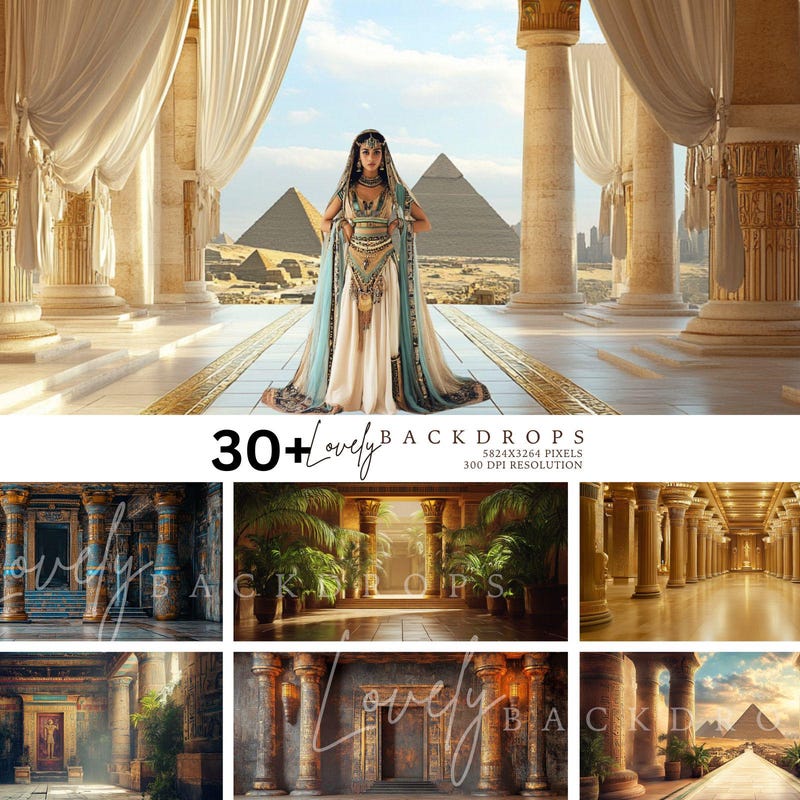 Egyptian Photo Background - Etsy