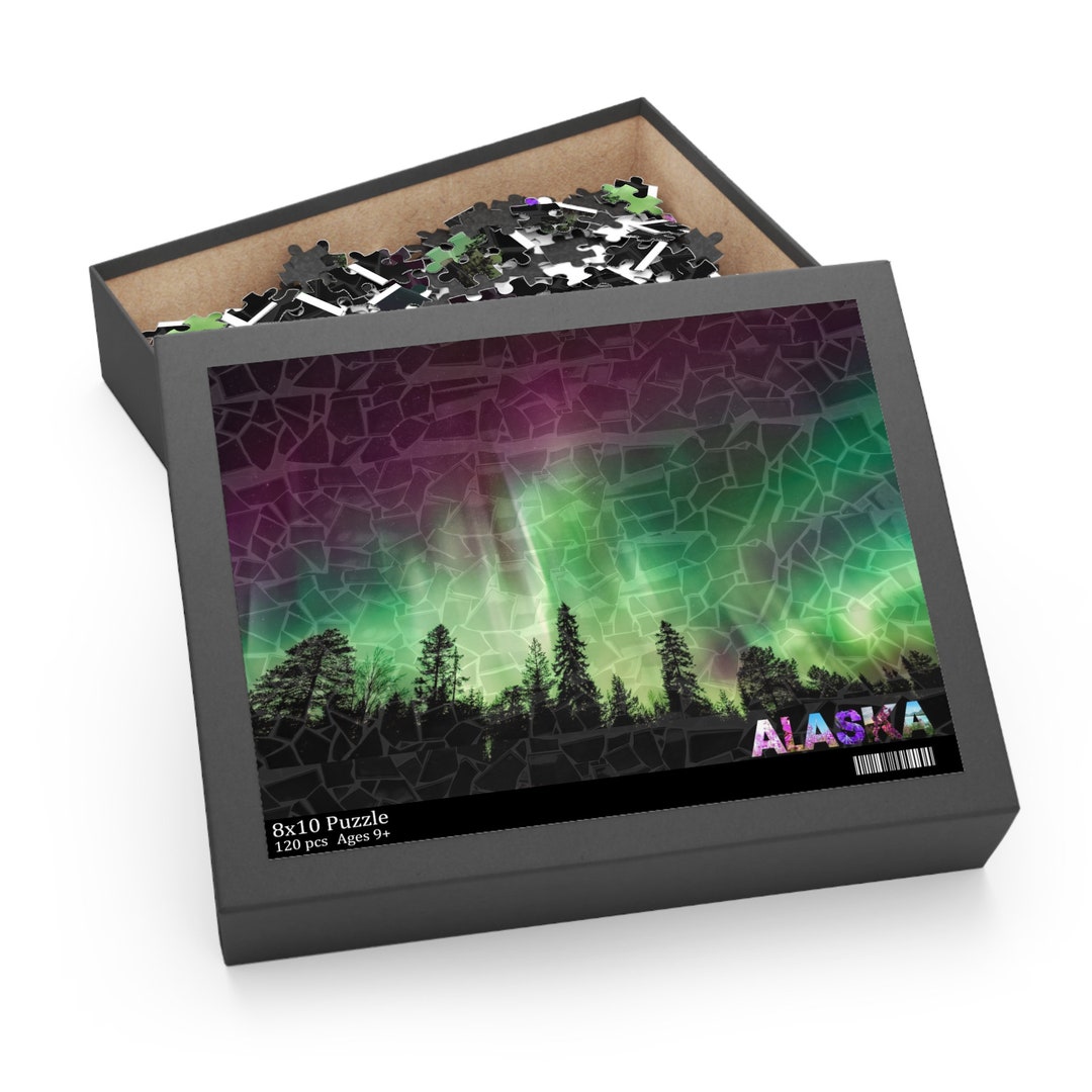 Puzzle, Alaska, Mosaic Puzzle, 120 Pieces Jigsaw Puzzle, 250 Piece ...