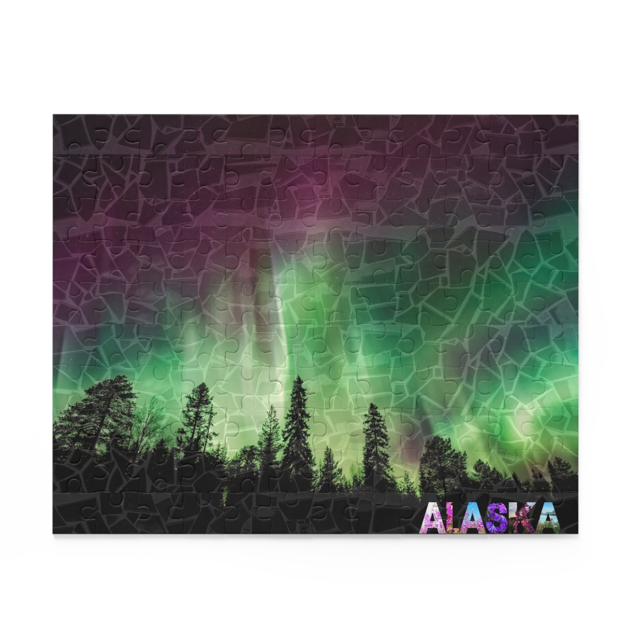 Puzzle, Alaska, Mosaic Puzzle, 120 Pieces Jigsaw Puzzle, 250 Piece ...
