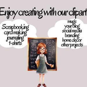 Watercolor School Math Class Clipart Teacher Clipart, Math Clipart ...